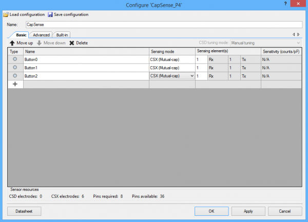 PSoC4000s & CSX Mutual CapSense Buttons Part 1 – IoT Expert
