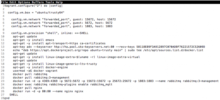 Install AMQP + MQTT + RabbitMQ + Docker + Vagrant + VirtualBox – IoT Expert Install AMQP + MQTT + RabbitMQ + Docker + Vagrant + VirtualBox – IoT Expert