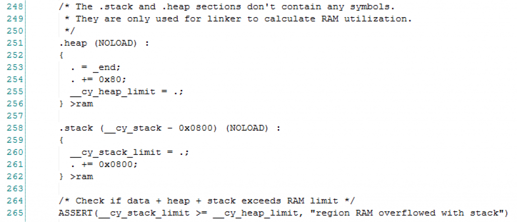PSoC4 Boot Sequence (Part 2) – Creating the Exception Table using the Linker – IoT Expert