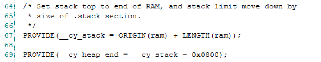 PSoC4 Boot Sequence (Part 2) – Creating the Exception Table using the Linker – IoT Expert