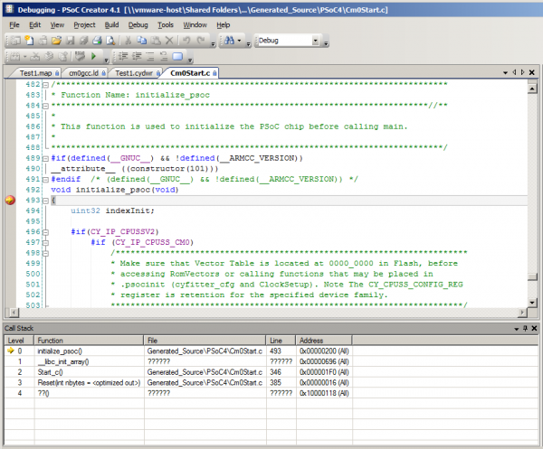 PSoC4 Boot Sequence (Part 4) – Linker trickery with __attribute_ ...