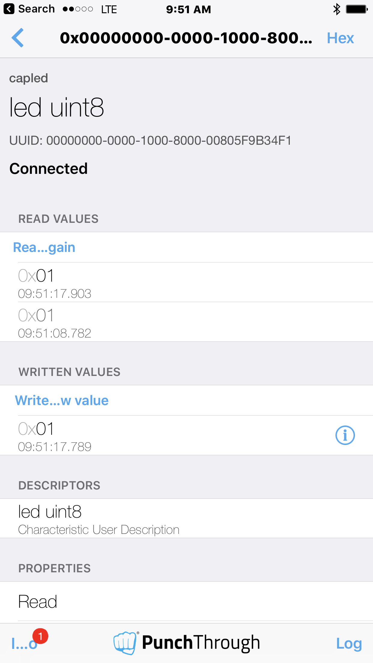 PSoC4 BLE Central Custom Profile w/LED & CapSense – IoT Expert