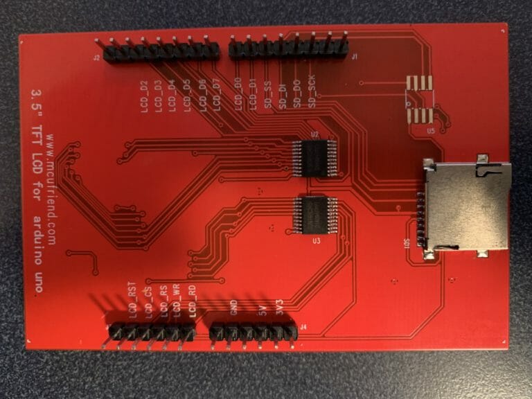 MCU Friend 3.5 TFT Identification – IoT Expert