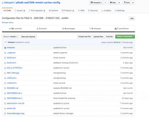 ModusToolbox 2.0 – Libraries an Example for emWin & Super Manifests ...